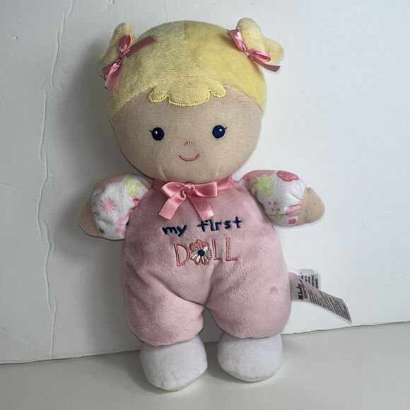 Baby Starters | Toys | Baby Starters My First Doll 22 Blonde Hair Blue ...